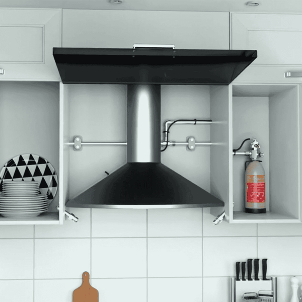 Kitchen Suppression Wet Chemical System 2ltr (Agent 1 Ltr)-Double Nozz ...